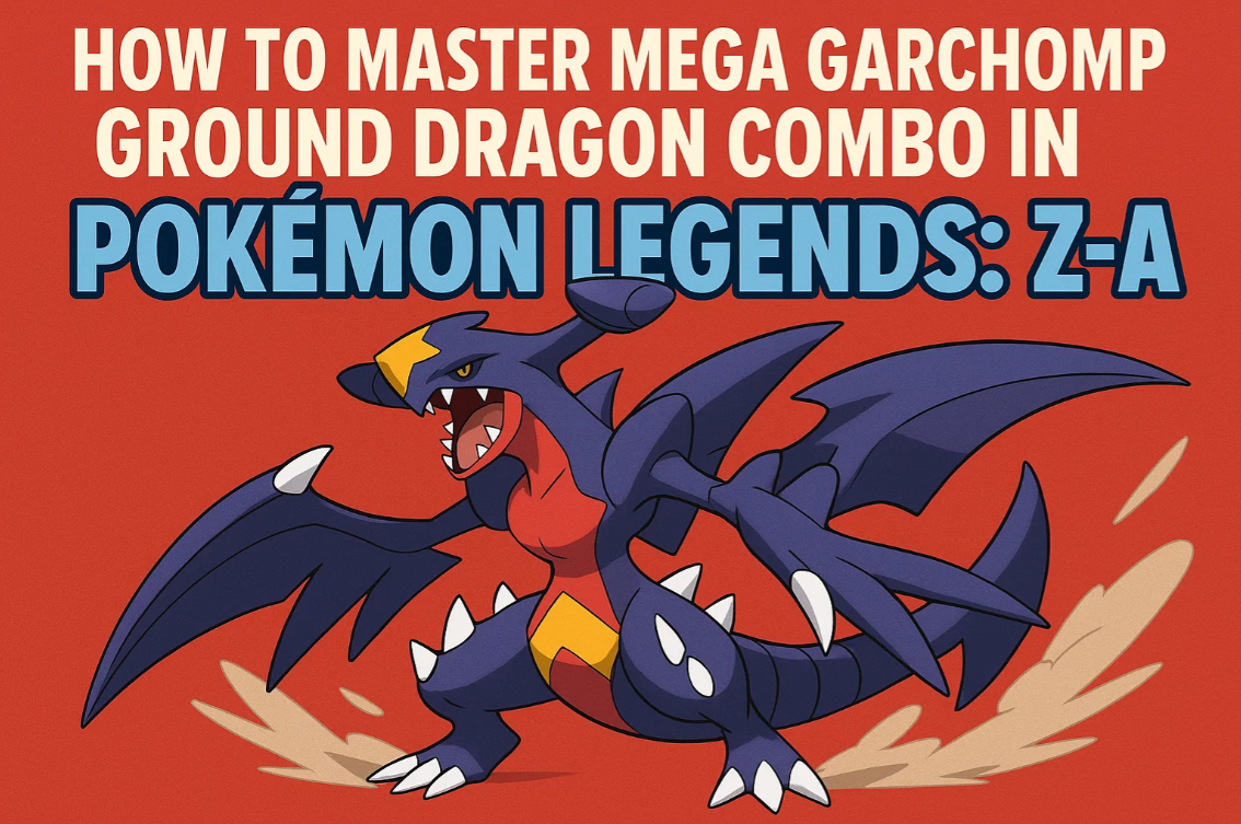 How to Master Mega Garchomp Ground Dragon Combo in Pokémon Legends: Z-A ...